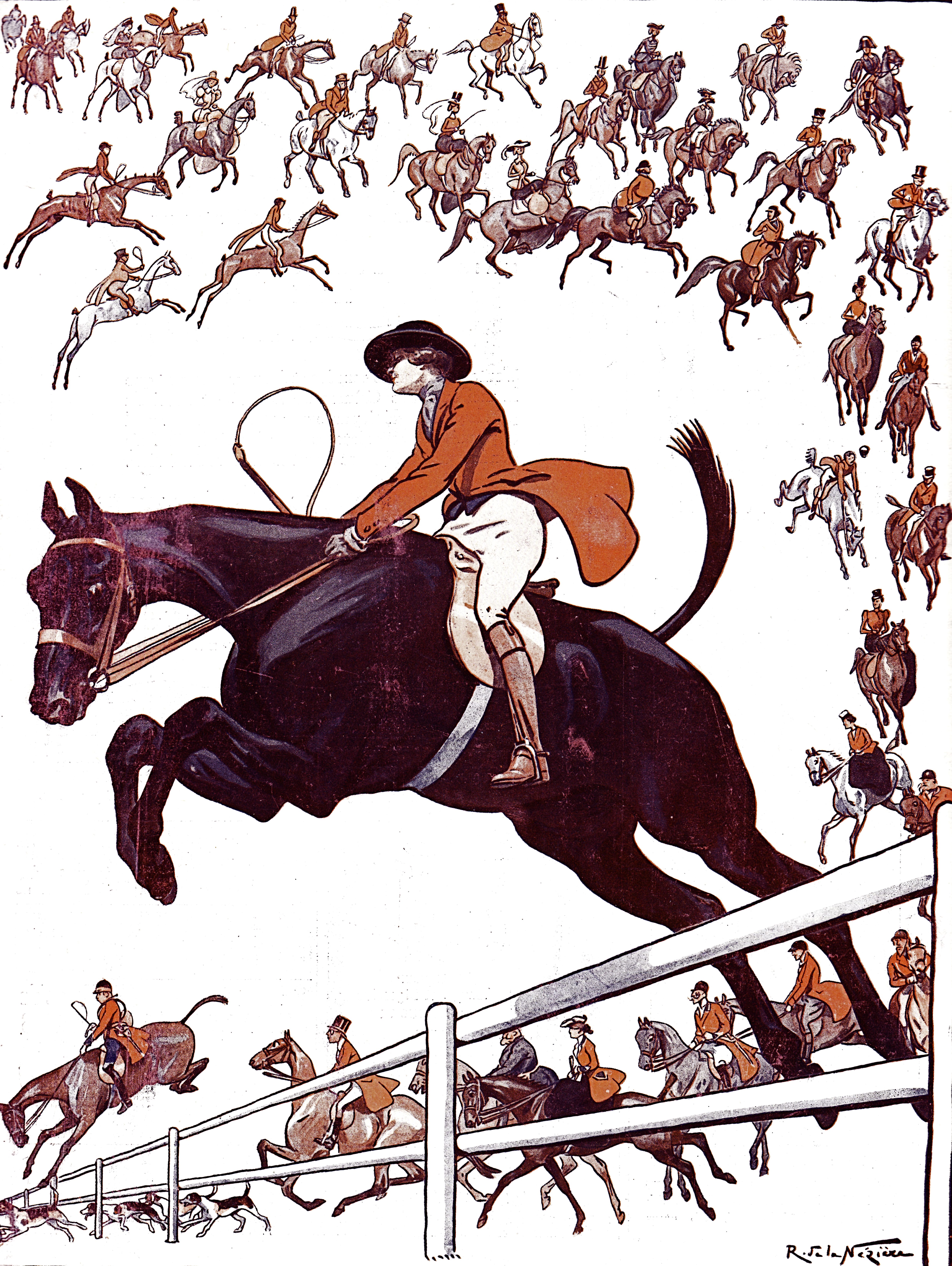 Tomorrow is the first day of the spring hunt season - EQUINE Ink